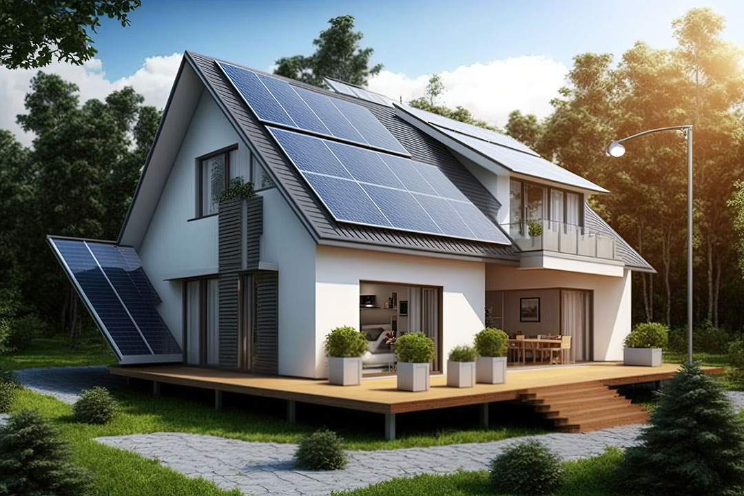 Fotovoltaická elektrárna pro rodinný dům - Řešení od Solar Baron